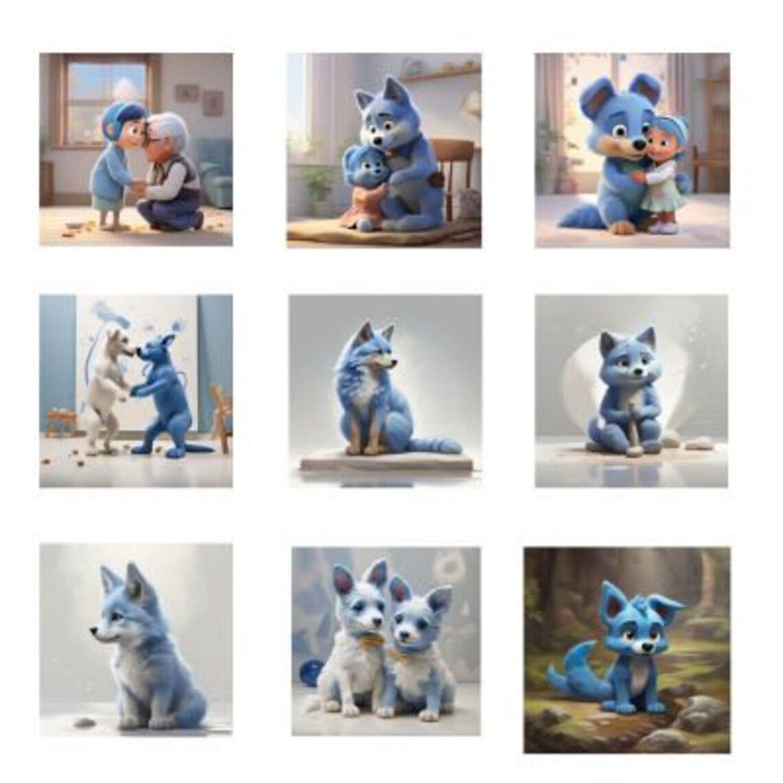Bluey JPG Files Set Bundle | Bluey Jpg and Png | Bluey Family Bundle ...