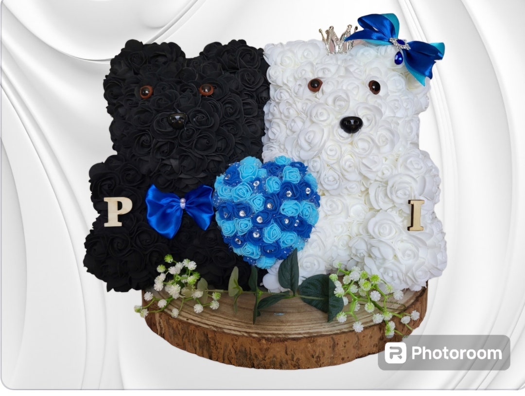 Married Teddy Bear Couple - Etsy