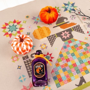 The Quilted Witch Downloadable PDF Cross Stitch Pattern by Lori Holt of Bee in My Bonnet With It ...