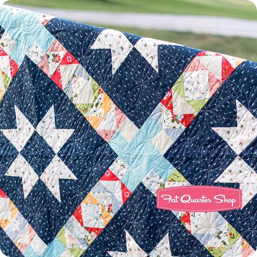 La Luna Downloadable PDF Quilt Pattern by It's Sew Emma - Etsy