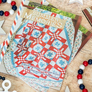 Summer Memories Quilt & Cross Stitch Book by Susan Ache for It's Sew ...