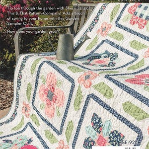 Garden Sampler Block of the Month Downloadable PDF Quilting Ebook by ...