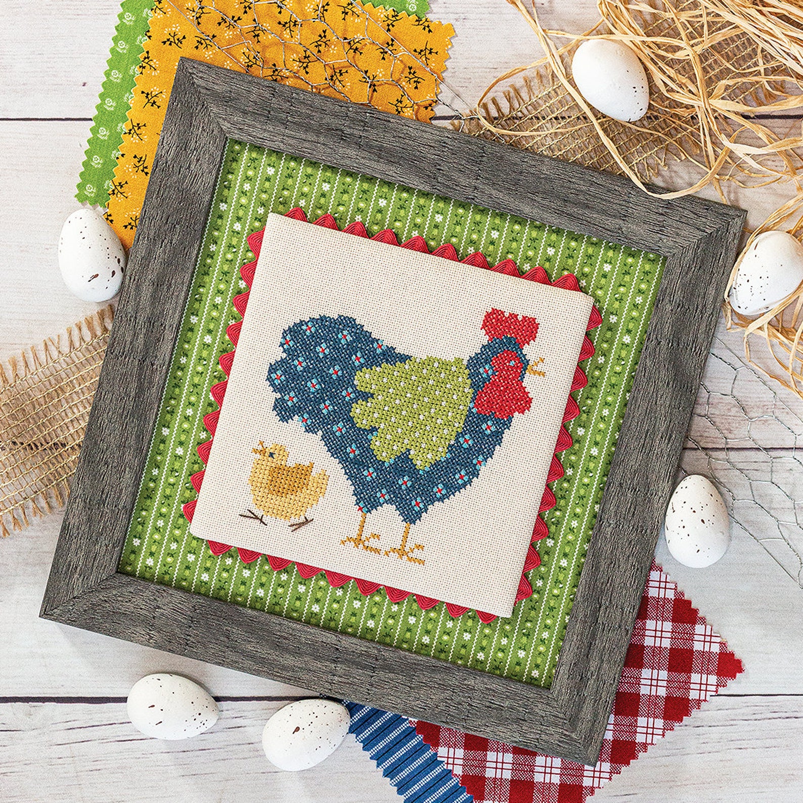 Myrtle Chicken Club #8 Downloadable PDF Cross Stitch Pattern by Lori ...