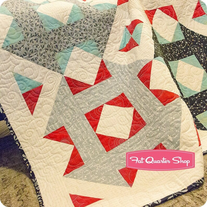 Cranberries and Mistletoe Downloadable PDF Quilt Pattern by - Etsy