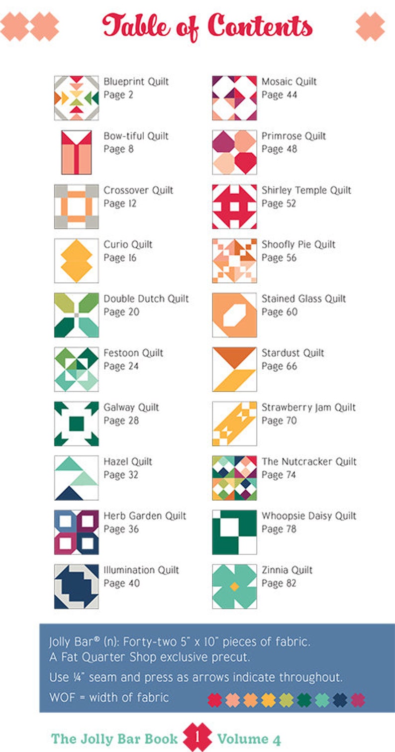 The Jolly Bar Book Vol. 4 by It's Sew Emma - Etsy