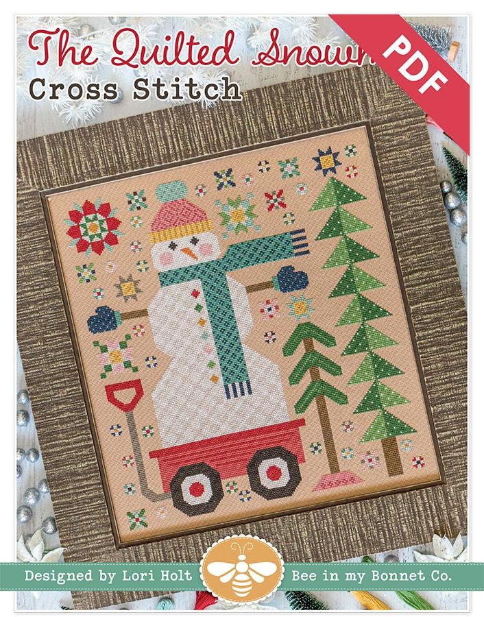 Aime Morot Kit De Couette Matelassé Le Bonhomme De Neige - Lori Holt ...