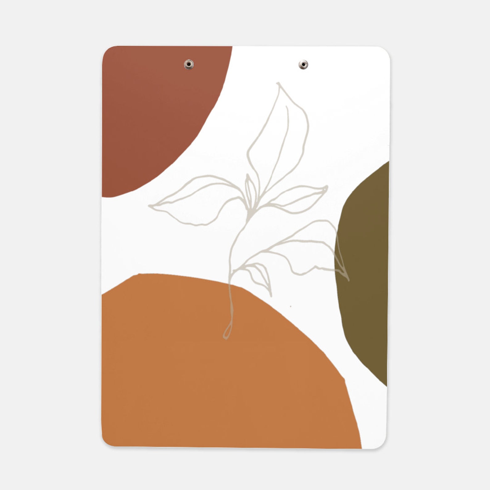 CUSTOMIZABLE Contemporary Abstract Clipboard/real Estate Clipboard ...