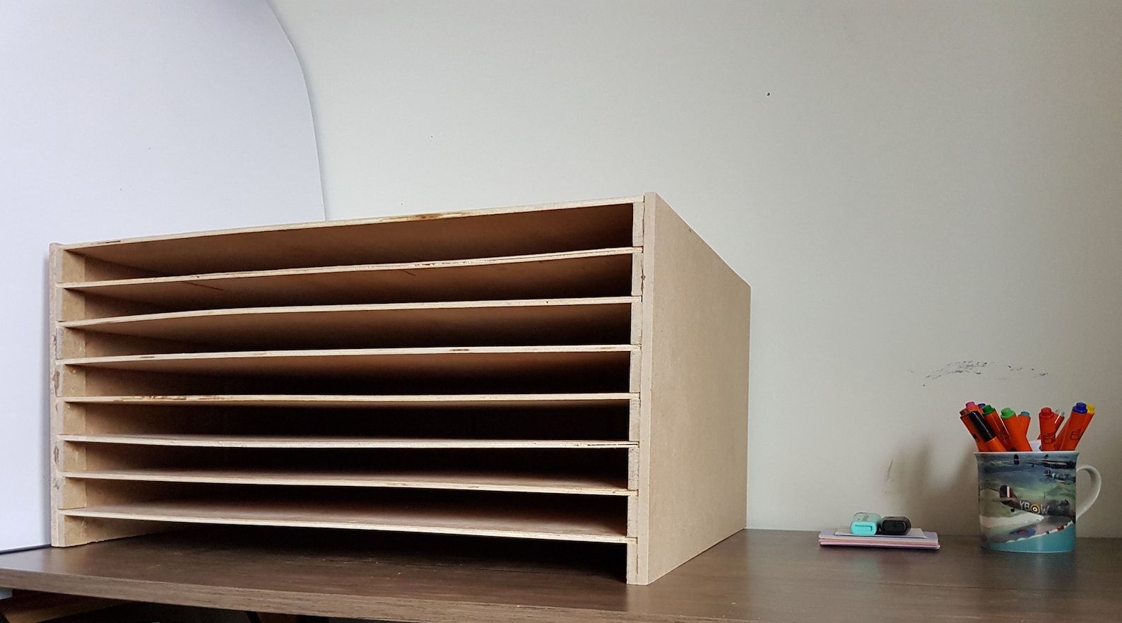 Custom Size Canvas Rack / Art Storage / Box / Compact Sturdy Wooden ...