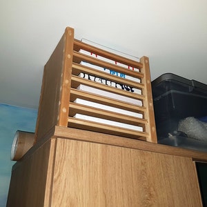 A3 42cm X 30cm Canvas Drawing Rack / Art Storage / Box / Compact Sturdy ...