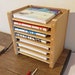 A3 42cm X 30cm Canvas Drawing Rack / Art Storage / Box / Compact Sturdy ...