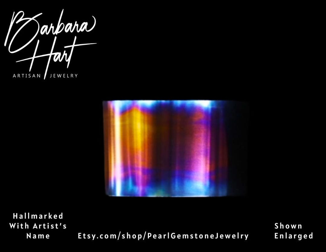 Helix Nebula Titanium Cuff Bracelet C6T2-162 - Etsy