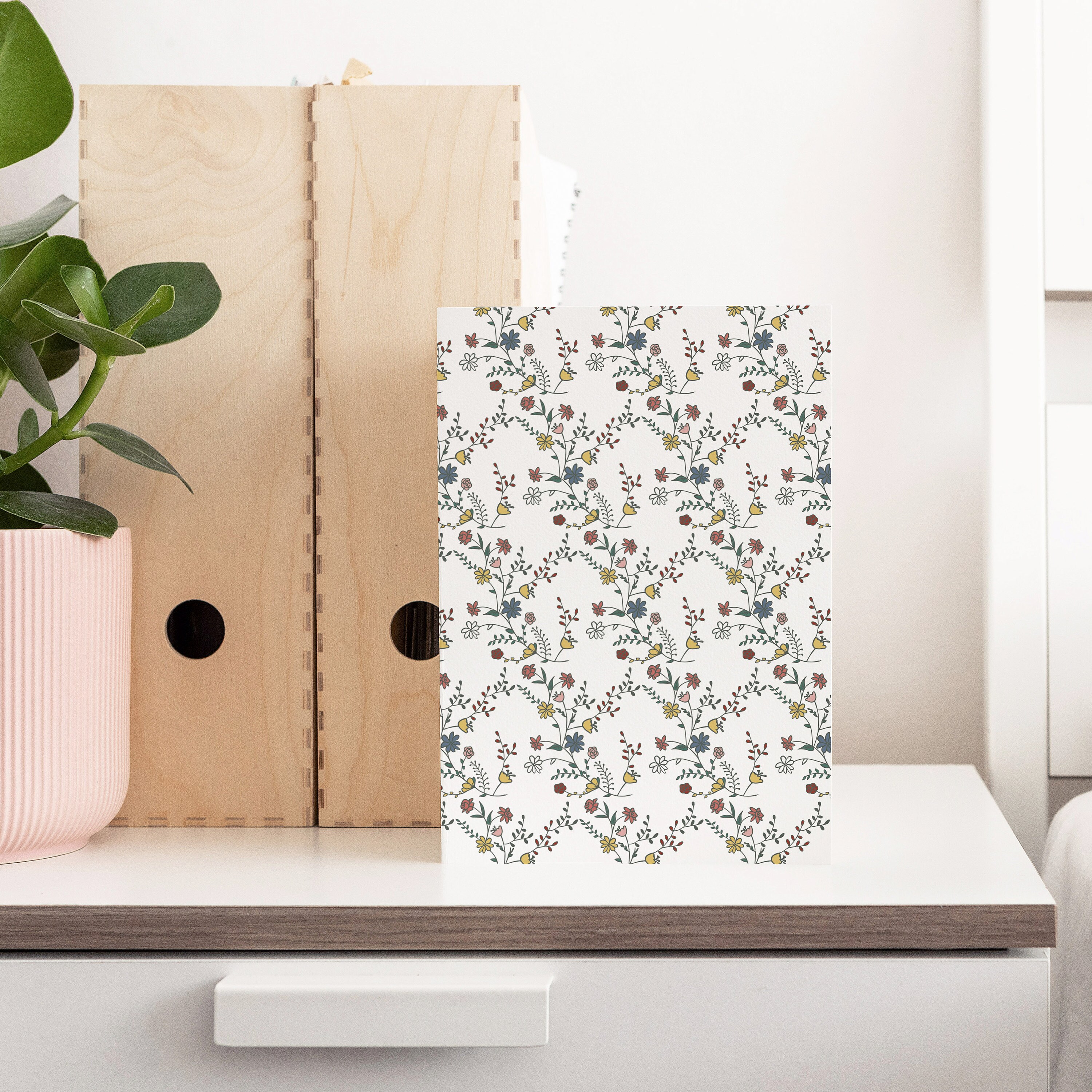 Leaf Watercolor Digital Paper Green Wrapping Paper Leaf - Etsy