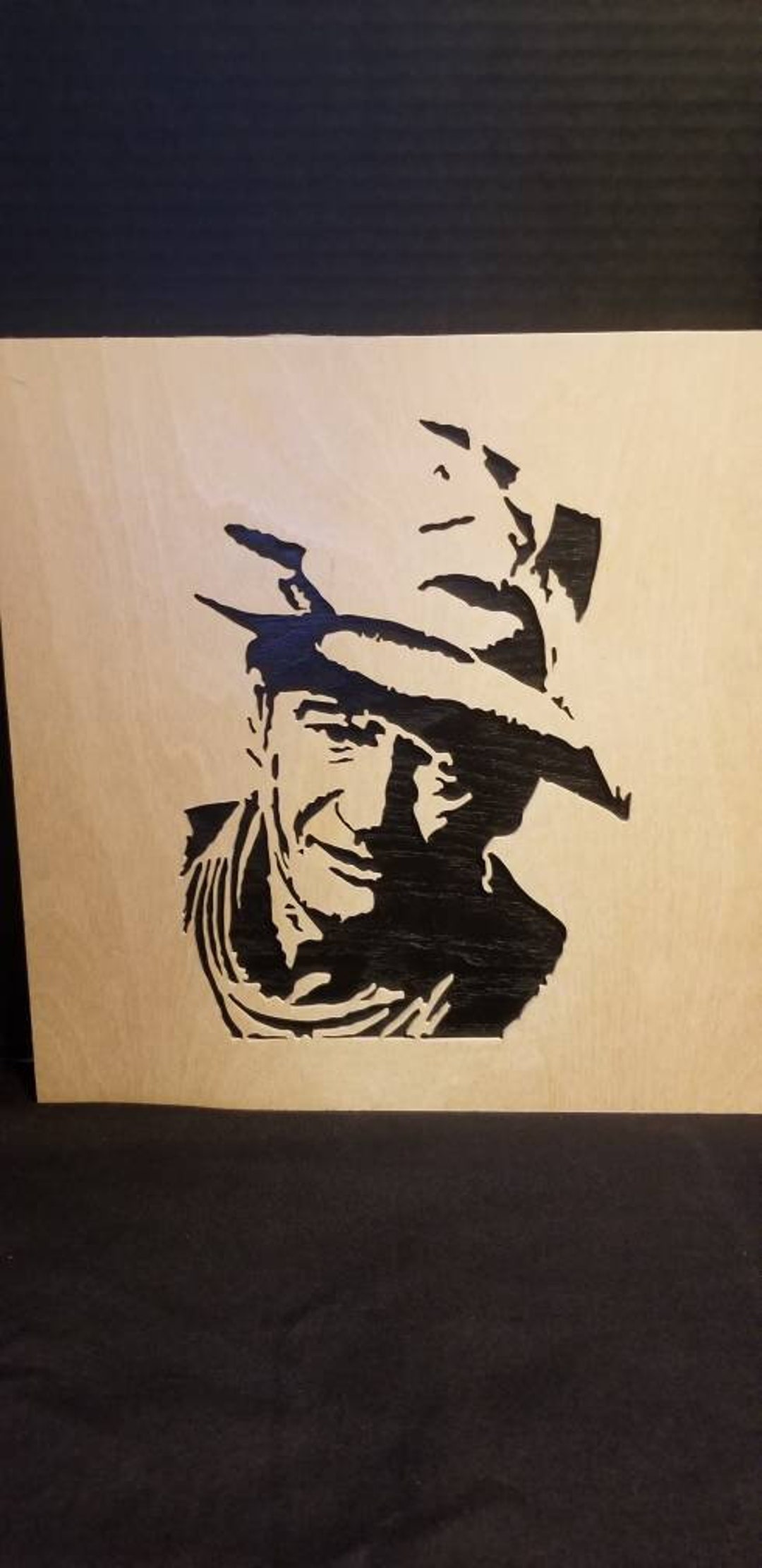 John Wayne Portrait - Etsy