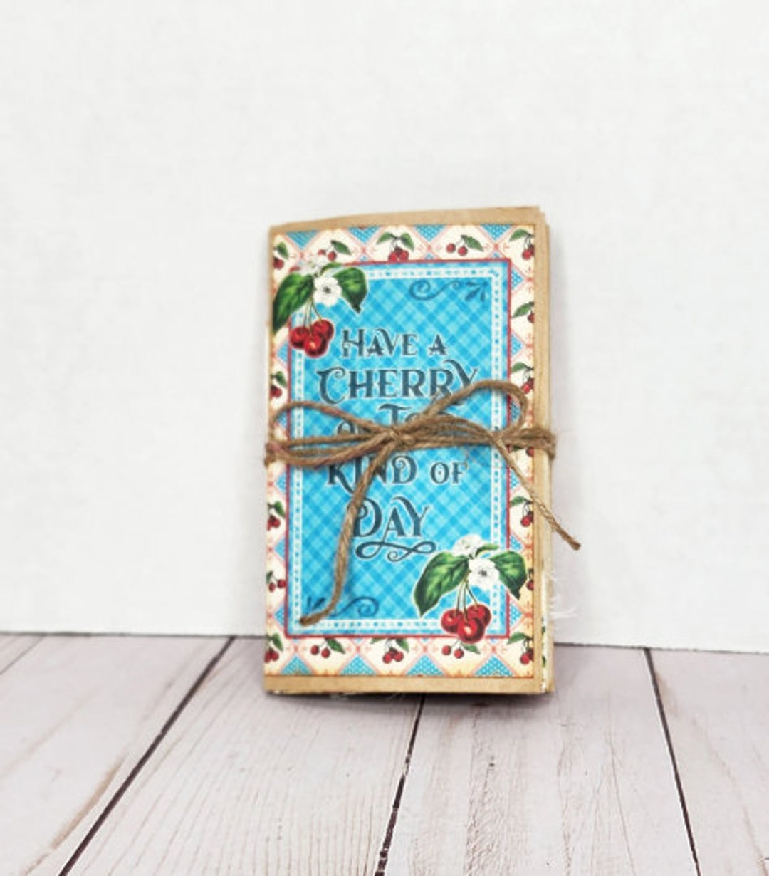 Mini Paper Bag Junk Journal Pocket Junk Journal Travel Journal Vintage Style Junk Journal