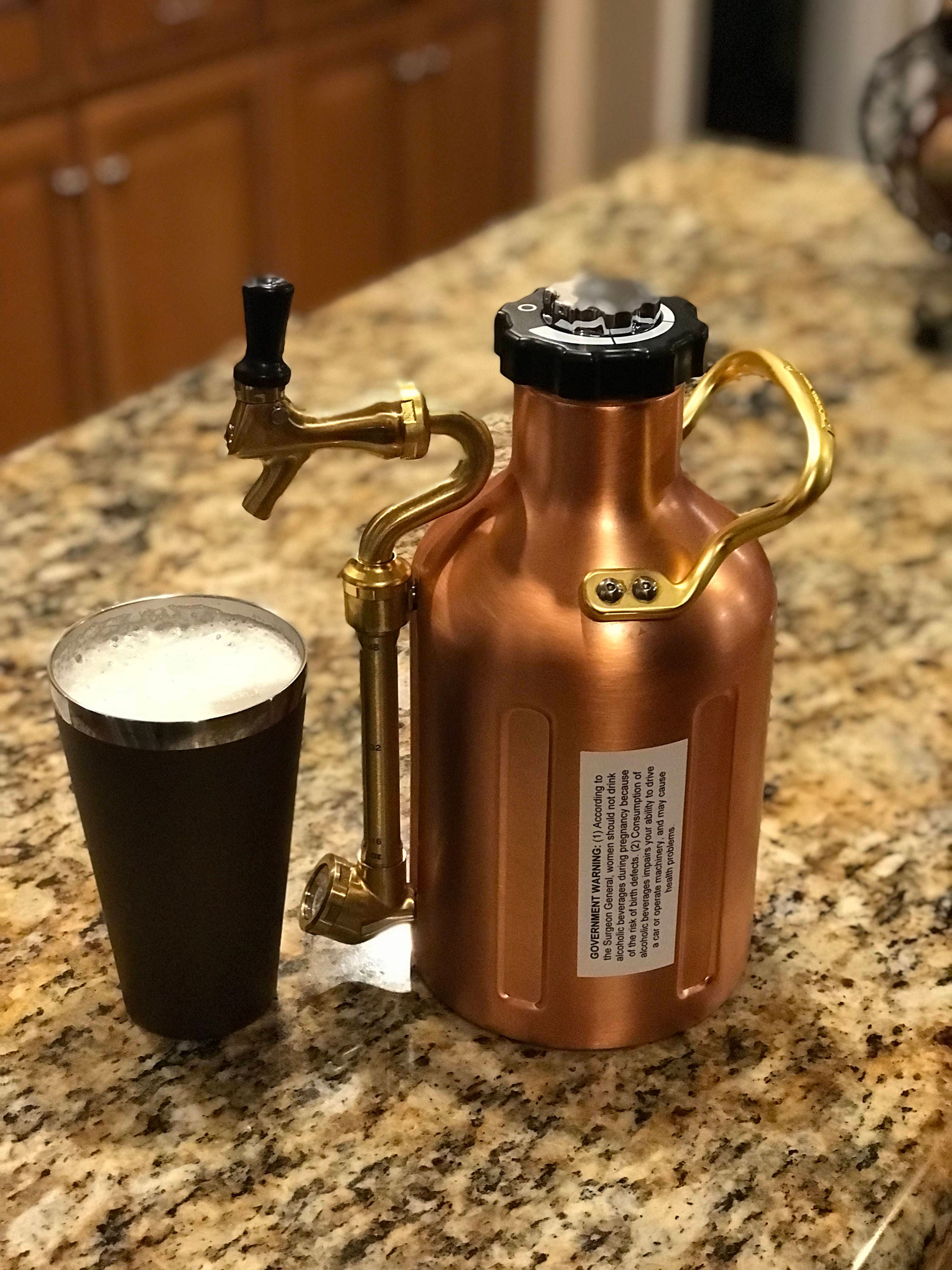 Growler Alcohol Government Warning Label - Etsy