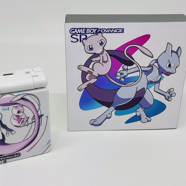 Gameboy Advance Shell Mewtwo - Etsy
