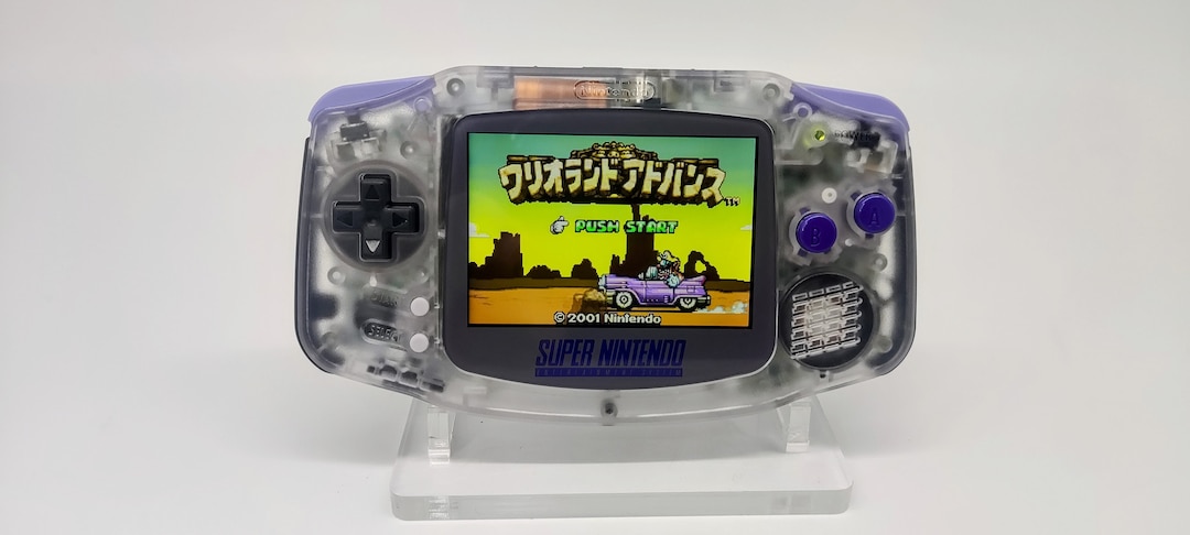 Gameboy Advance GBA SNES Clear Backlight IPS V2 - Etsy