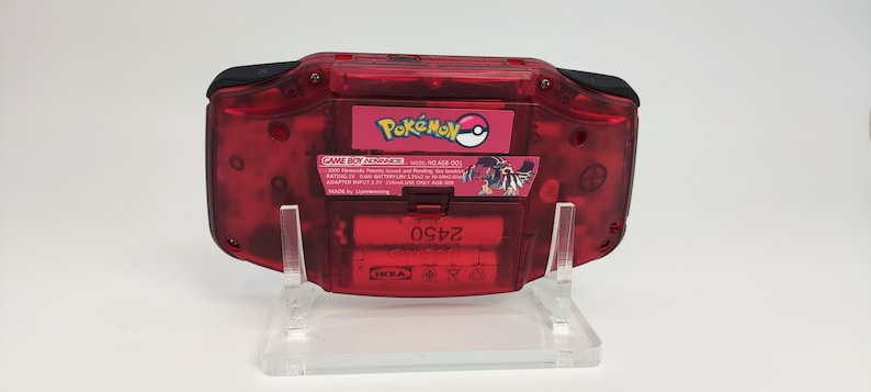 Gameboy Advance GBA Pokemon Groudon Themed Backlight IPS V2 - Etsy