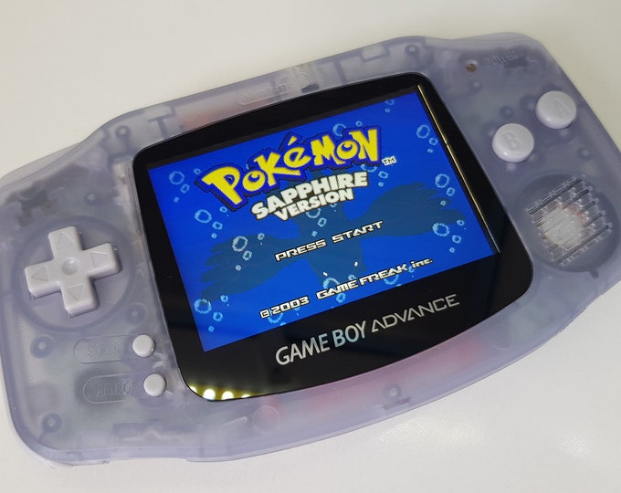 Nintendo Game Boy Gameboy Advance Silver 100% OEM - Etsy