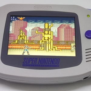 Gameboy Advance GBA Snes SFC Themed Backlight IPS V2 | Etsy