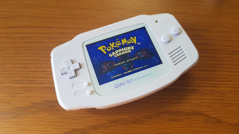 Gameboy Advance GBA Gameboy Brilliant White Backlight IPS V2 - Etsy