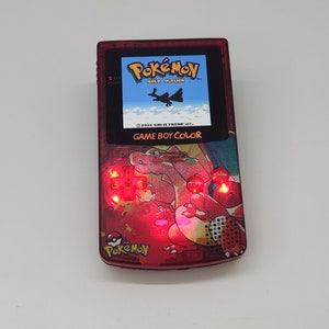 Gameboy Color AMOLED - Charizard - Voltage Regulator Amp Rechargeable ...