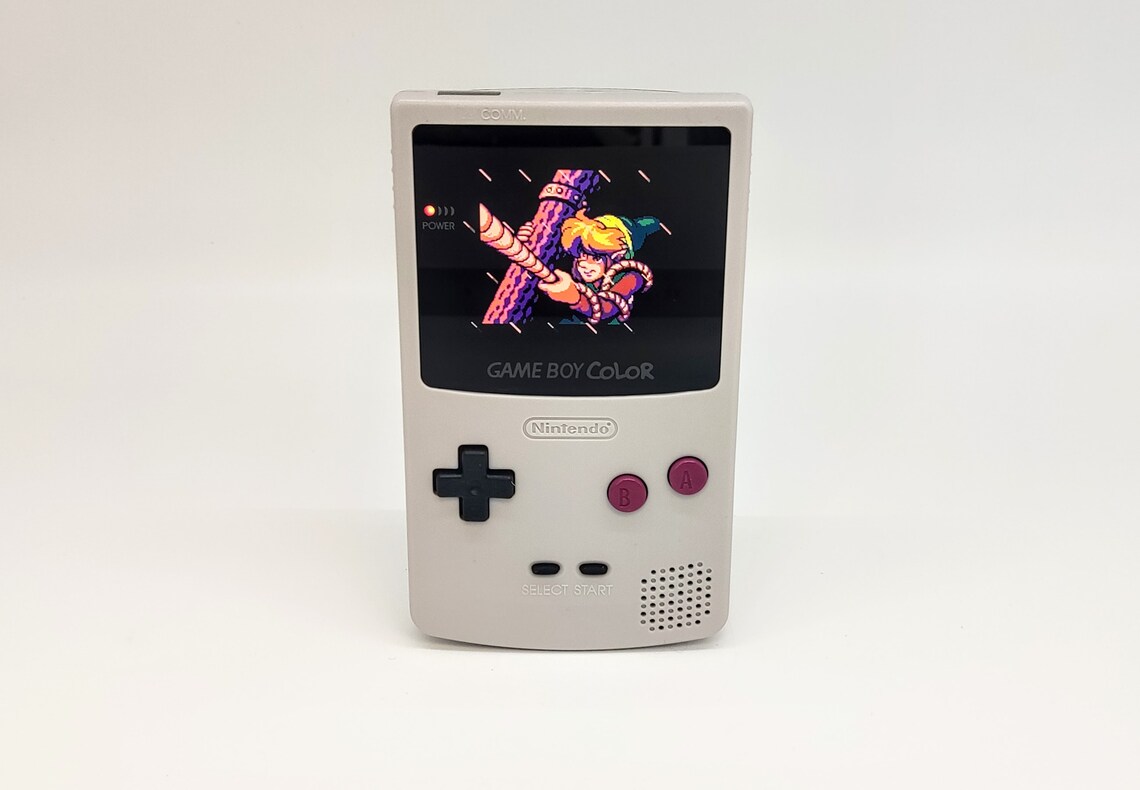 Gameboy Color AMOLED Touch Menu Retro Pixel OLED DMG - Voltage ...