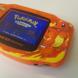Gameboy Advance GBA Pokemon Charmander Themed Backlight IPS V2 - Etsy