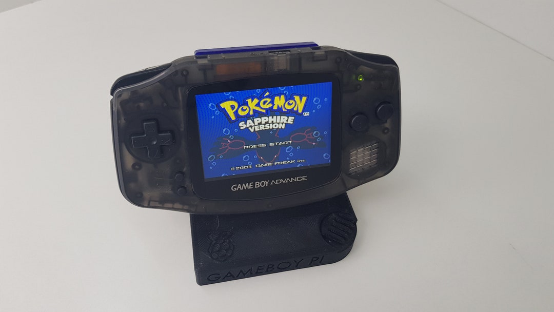 Gameboy Advance GBA Black Clear Backlight IPS V2 - Optional Tactile ...