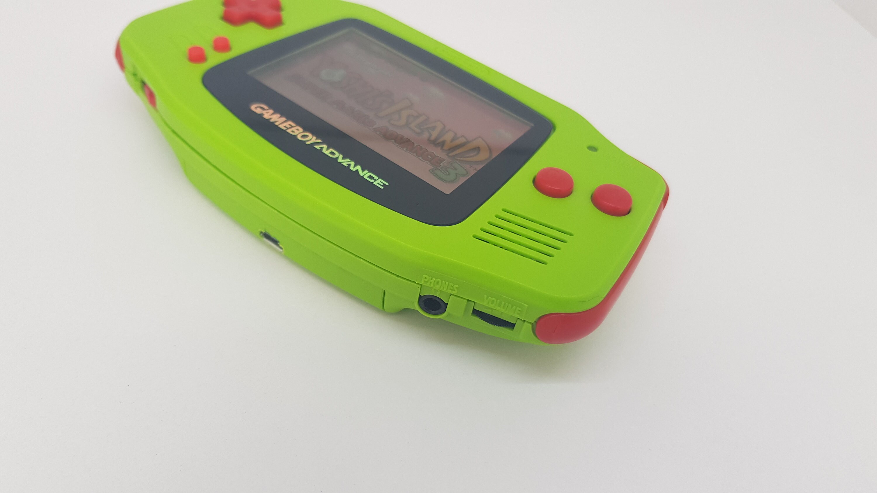 Gameboy Advance GBA Green / Red Backlight IPS V2 | Etsy