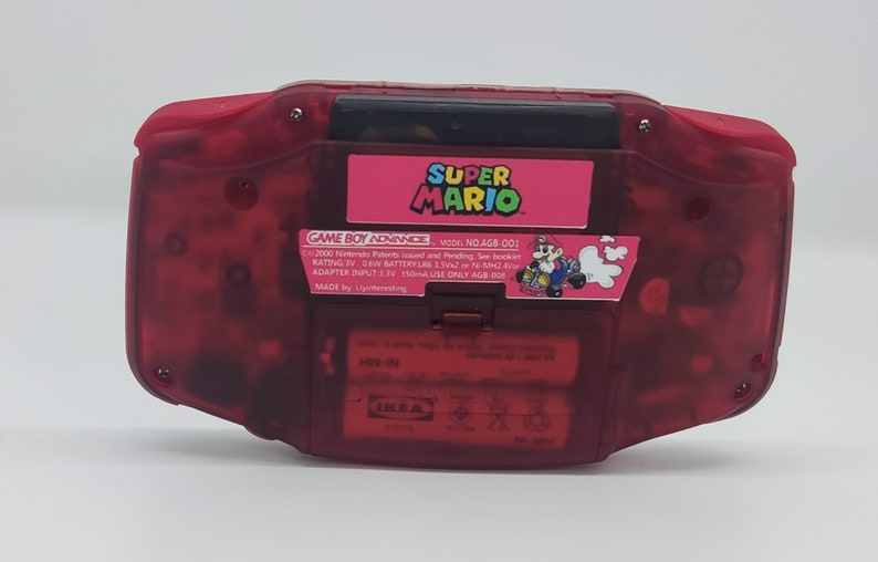 Gameboy Advance GBA Super Mario Themed Backlight IPS V2 - Etsy