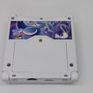 Gameboy Advance SP Backlight IPS V5 720x480 Pokem Mewtwo New Battery ...