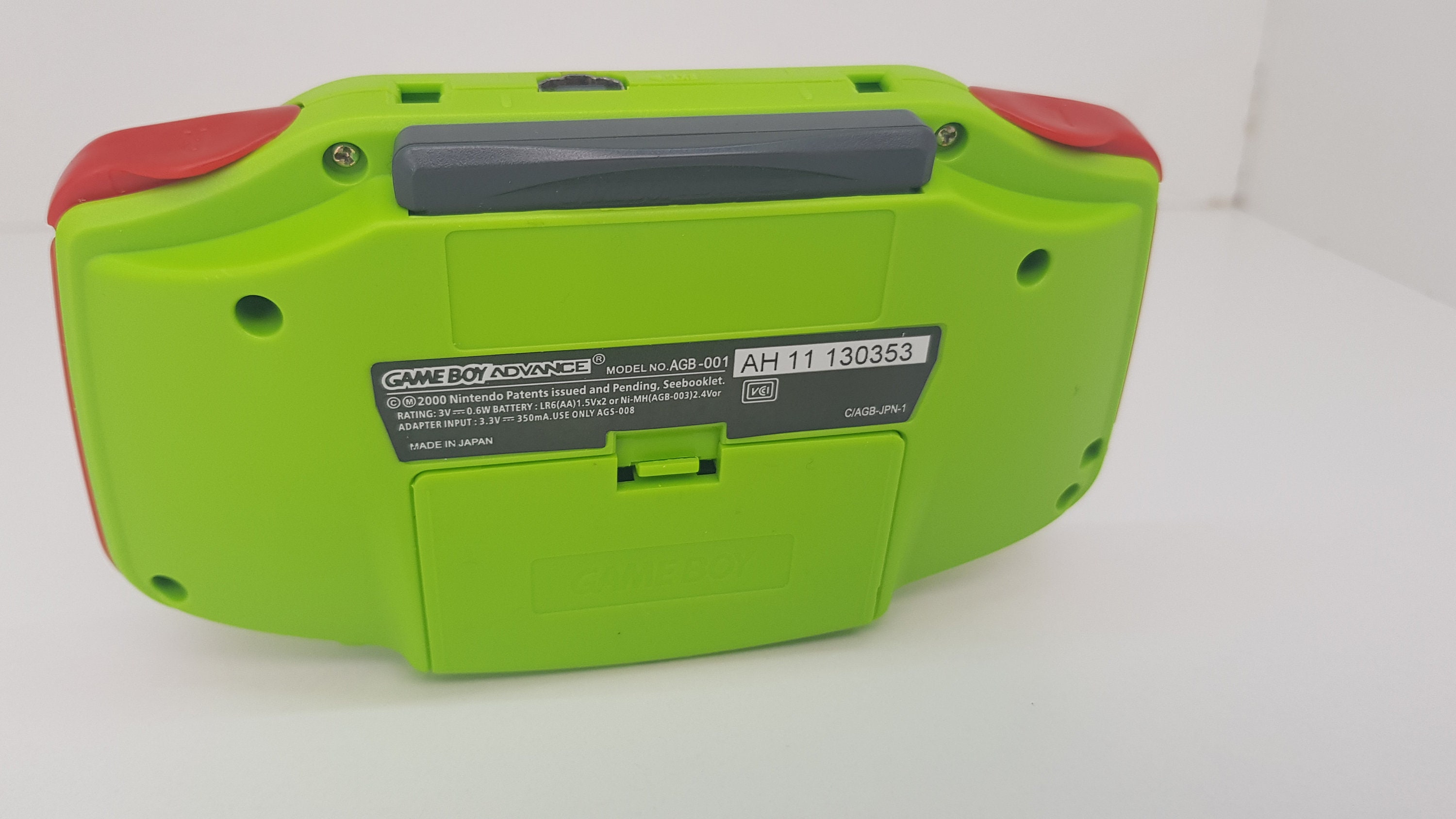 Gameboy Advance GBA Green / Red Backlight IPS V2 | Etsy