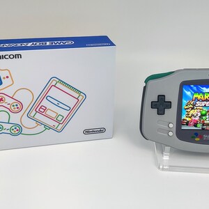 Gameboy Advance GBA Super Famicom Themed Backlight IPS V2 With - Etsy
