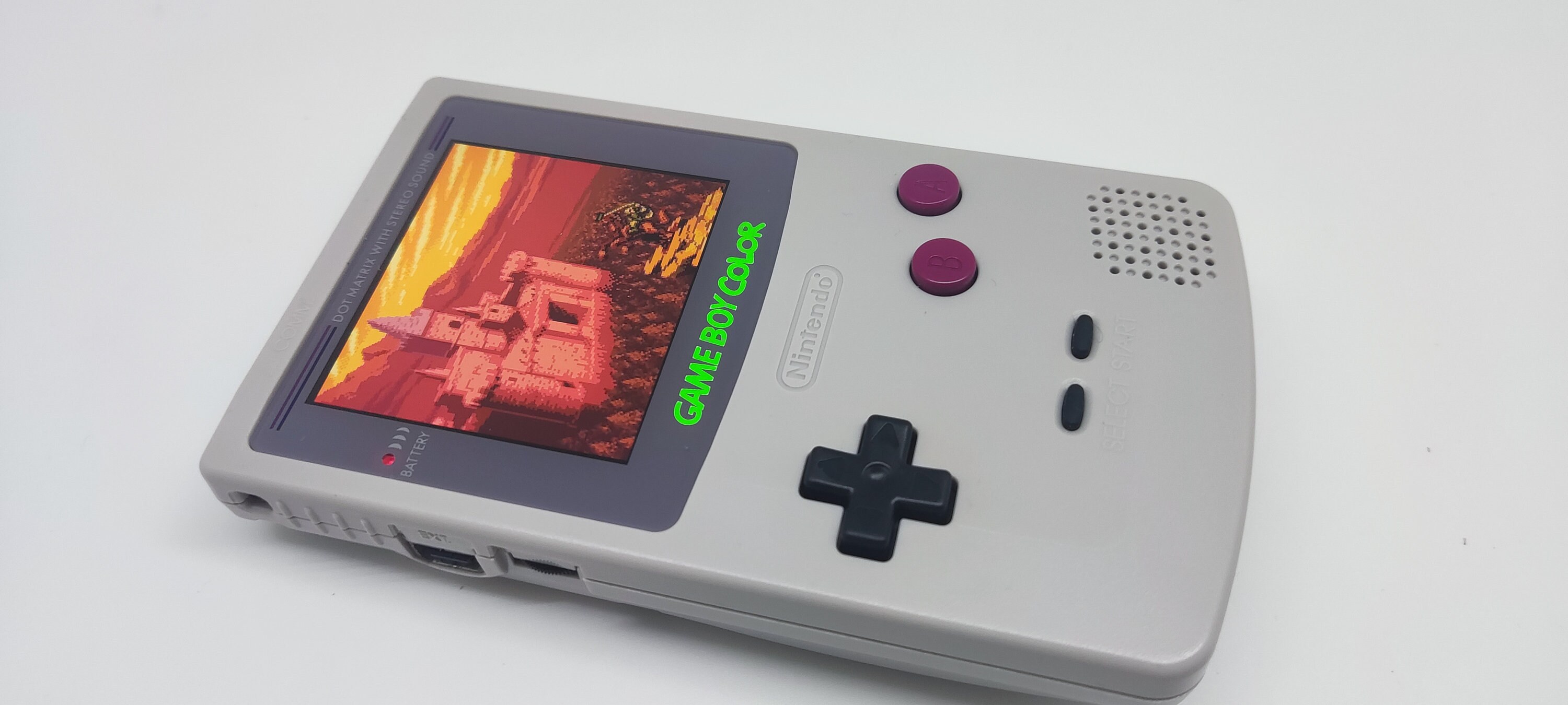 Nintendo Gameboy Color Laminated Q5 V2 IPS Screen, Voltage Regulator ...