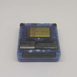 Gameboy Advance SP Backlight IPS V5 720x480 Clear Blue New Battery USB ...