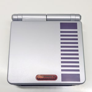 Gameboy Advance SP Backlight IPS- Nes- New Battery- USB C Audio and ...