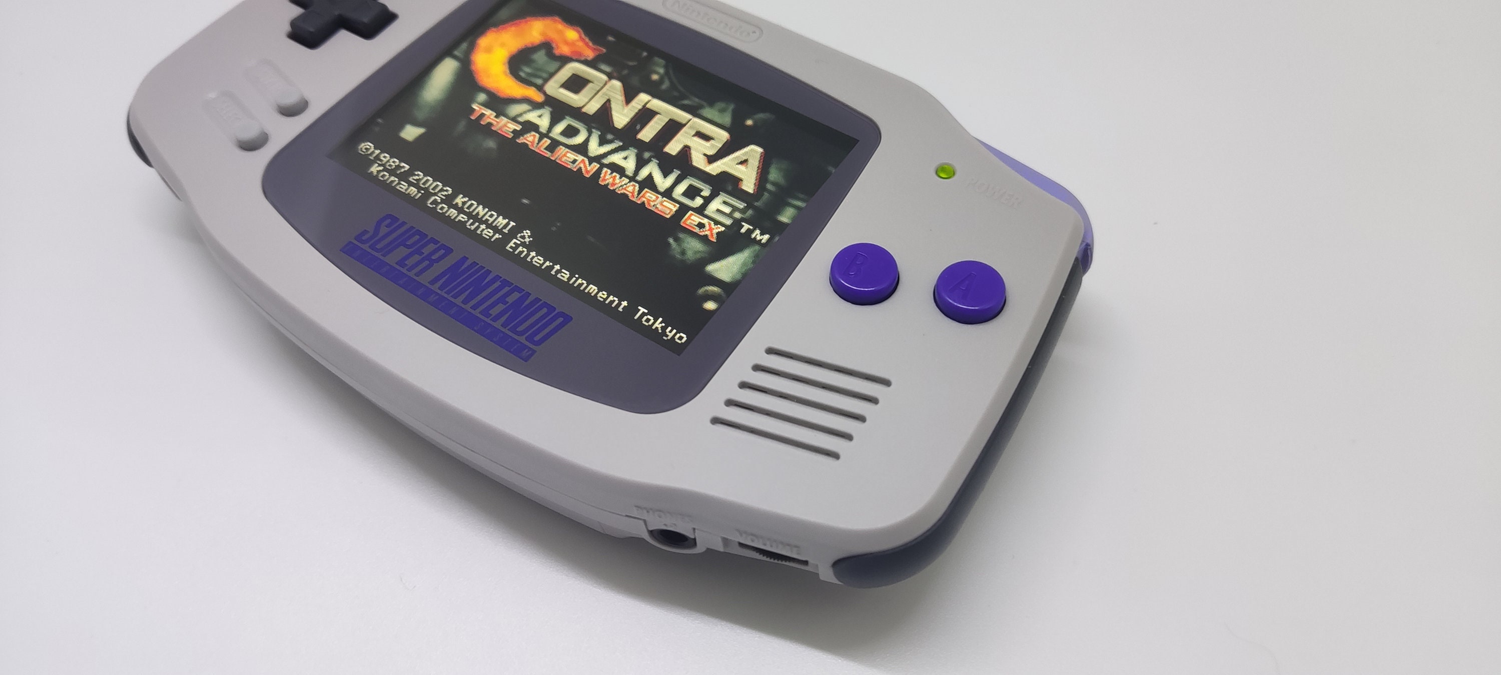 Gameboy Advance GBA Snes SFC Themed Backlight IPS V2 | Etsy