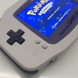 Gameboy Advance GBA Gameboy DMG Themed Backlight IPS V2 - Rechargeable ...