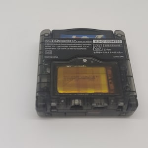 Gameboy Advance SP Backlight IPS V5 720x480 Mirror Clear Black New ...