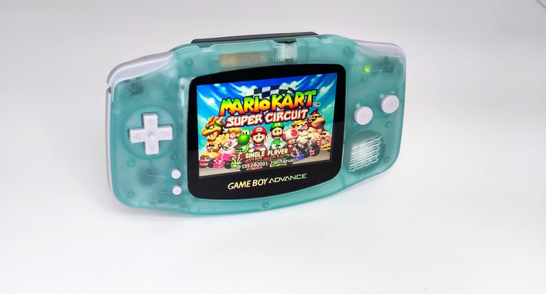 Game Boy Advance GBA Luminous Clear Green LCD IPS V2 Backlight ...
