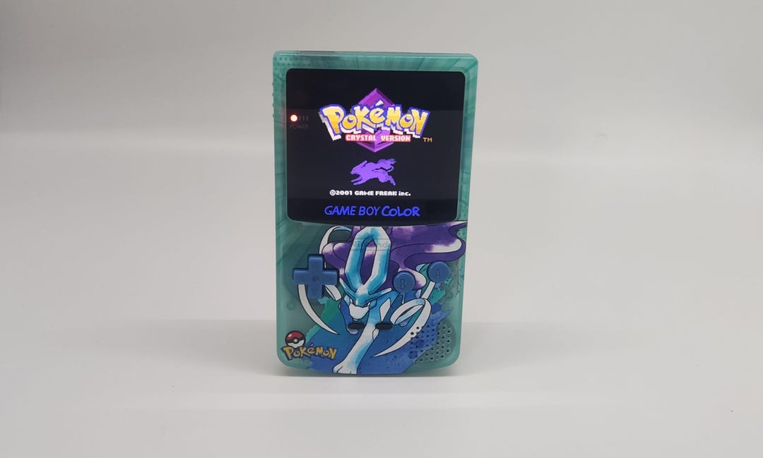 Gameboy Color AMOLED - Suicune- Voltage Regulator Amp Rechargeable ...