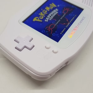 Gameboy Advance GBA Gameboy Brilliant White Backlight IPS V2 - Etsy