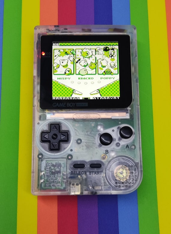 Gameboy Pocket Clear IPS OSD USB C Rechargeable Battery - Etsy