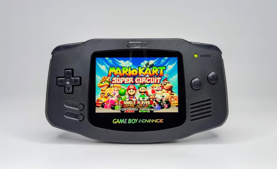 Gameboy Advance GBA Backlight IPS V2 Display - Rechargeable Battery ...