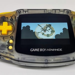 Gameboy Advance GBA Backlight IPS V3 Laminated Display - Rechargeable ...