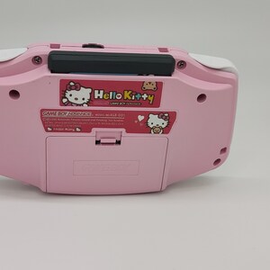 Gameboy Advance GBA Gameboy Pink Themed Backlight IPS V2 - Rechargeable ...