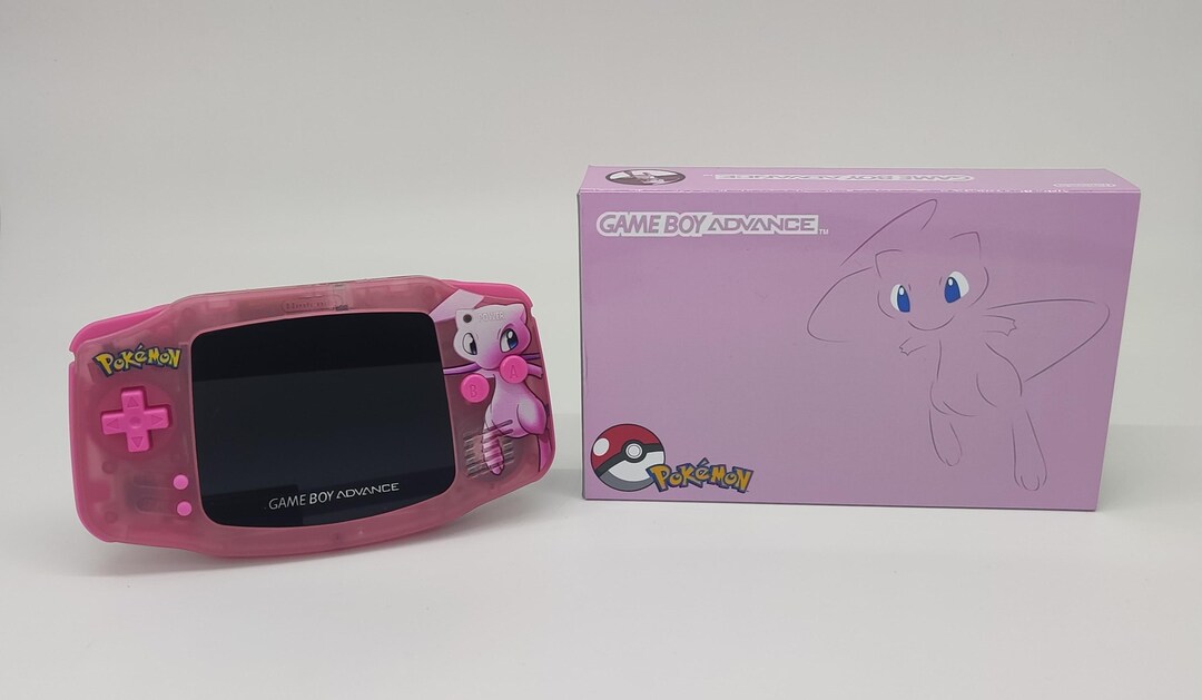 Gameboy Advance GBA Mew Backlight IPS V3 With Custom Printed ...