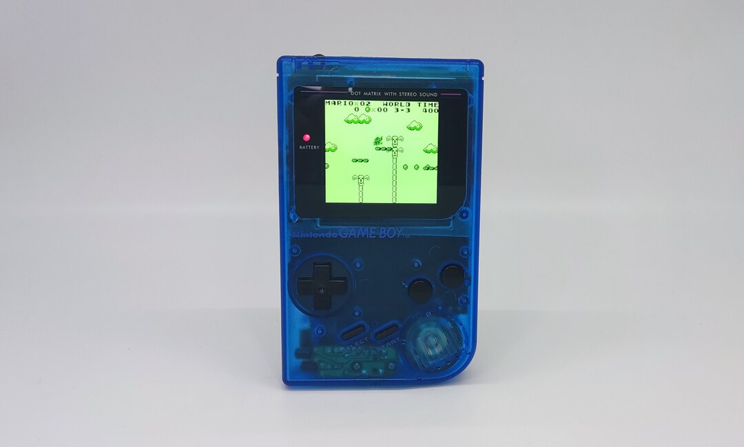 Gameboy DMG-01 Backlight IPS Retropixel - Changeable Background Colour ...