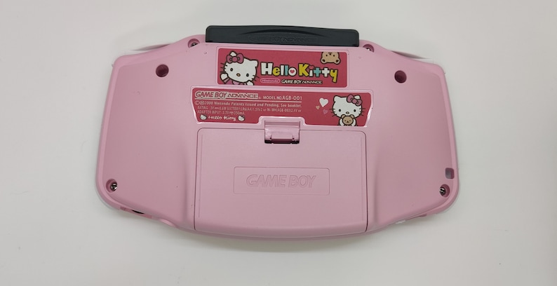 Gameboy Advance GBA Gameboy Pink Themed Backlight IPS V2 - Etsy